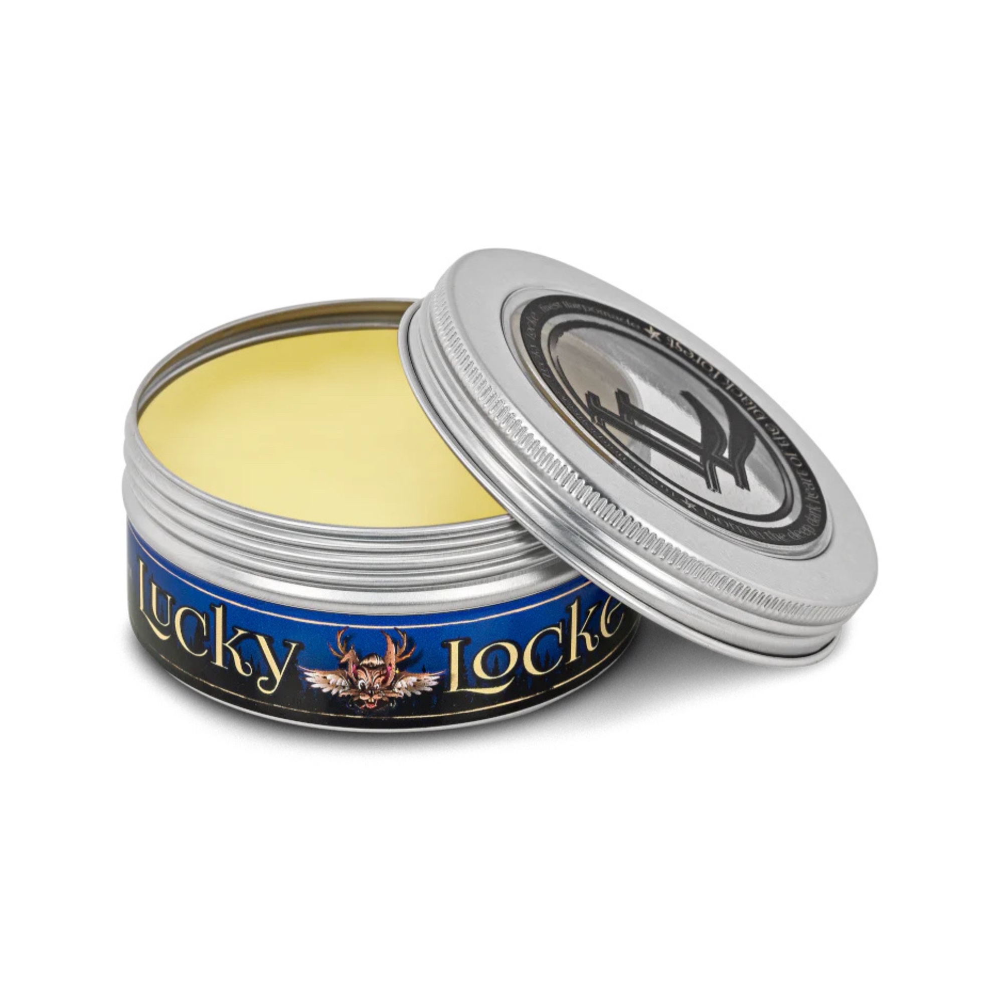 Lucky Locke Blue Lemon Wood Light Hold Pomade - Sprezstyle - Men's Grooming